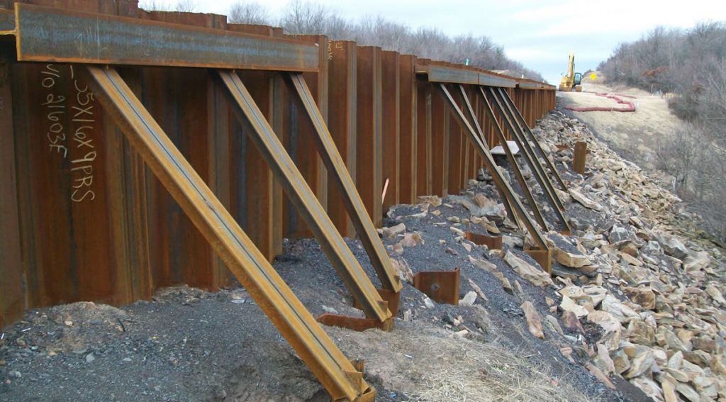 PA Turnpike Permanent Sheet Piling Project – Luzerne County ...